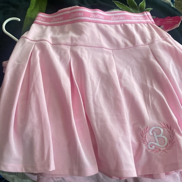 Barbie | Skirts | Barbie Skort And Cropped Tee Barbie Costume | Poshmark